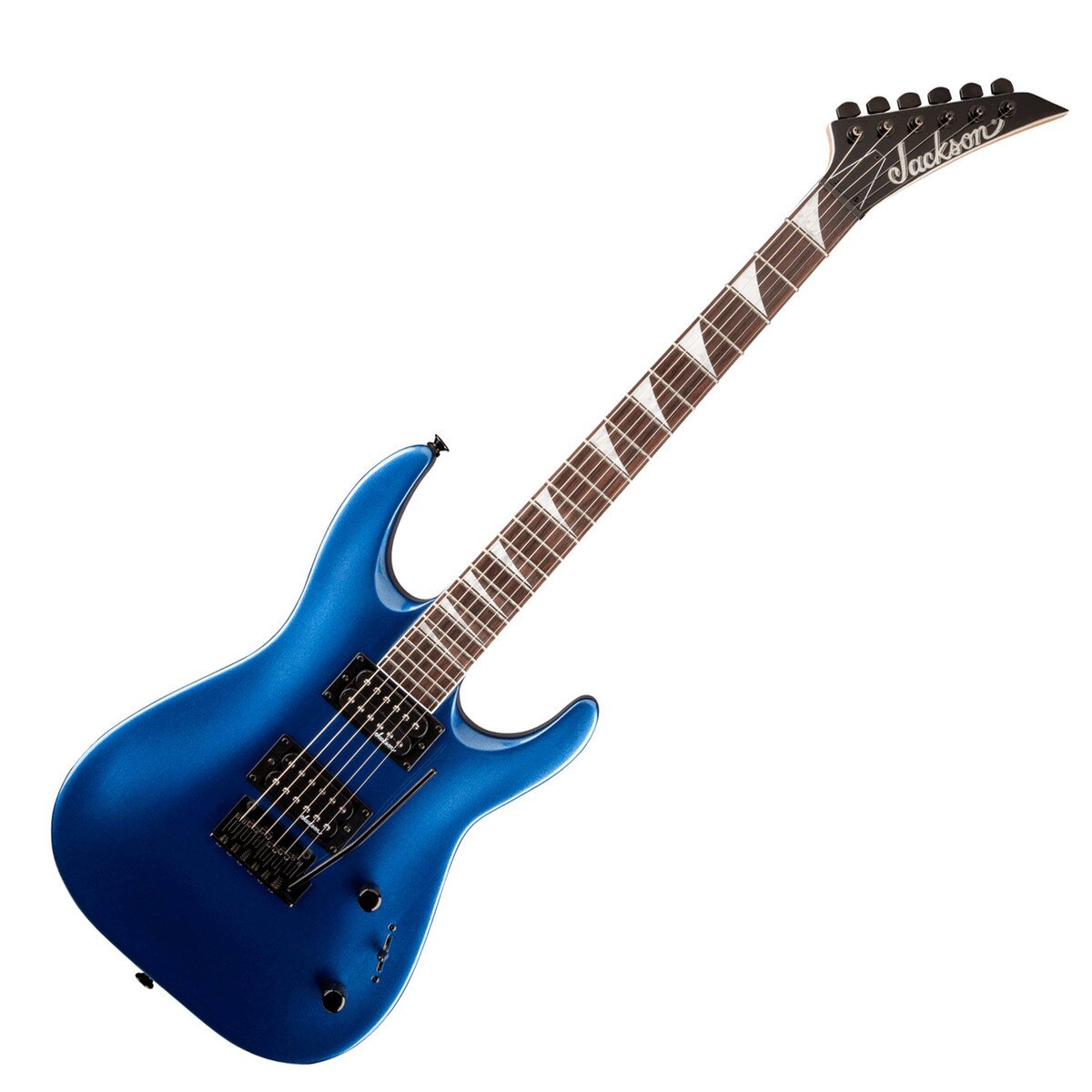 Chitara electrica Jackson JS-22 Dinky Arch Top, Metallic Blue - eMAG.ro