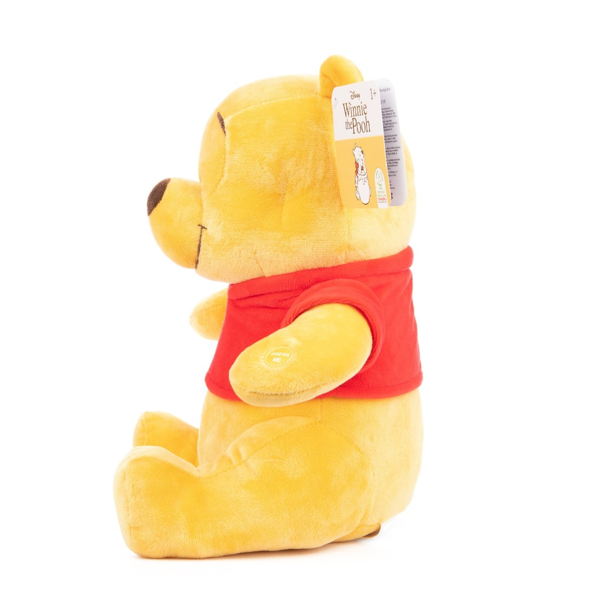 Jucarie de plus cu sunete, Disney Winnie The Pooh, model Winnie, 28 cm ...