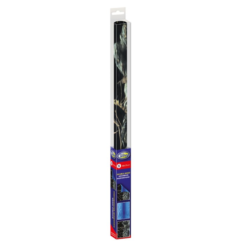Fundal acvariu dublu Aqua Nova radacina / apa 100x50cm - eMAG.ro
