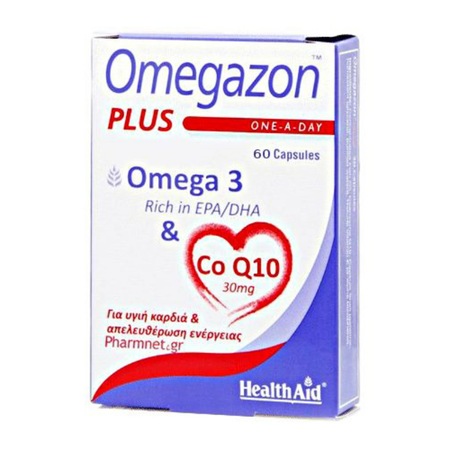 Supliment alimentar Omega 3, Health Aid, Omegazon Plus, 60 capsule ...