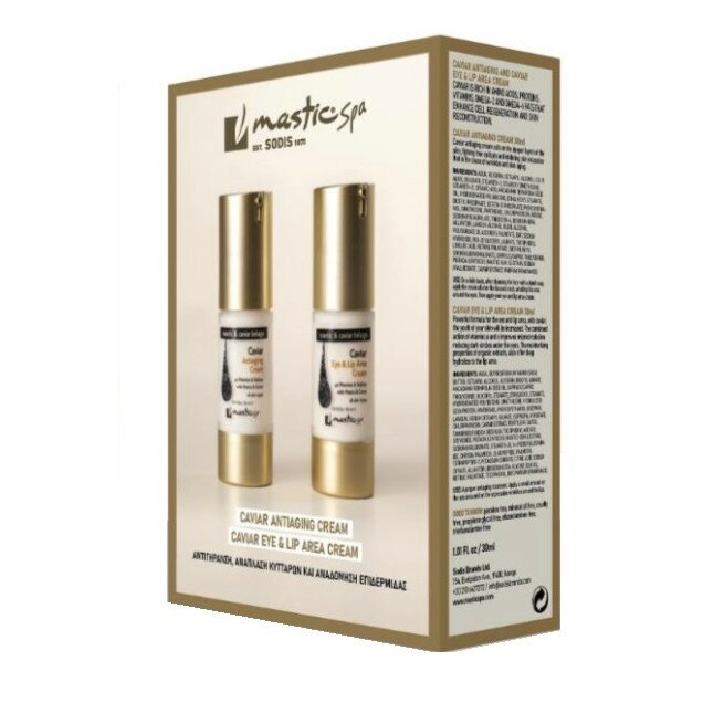 Set crema de fata si crema de ochi Mastic Spa, 2x30ml - eMAG.ro