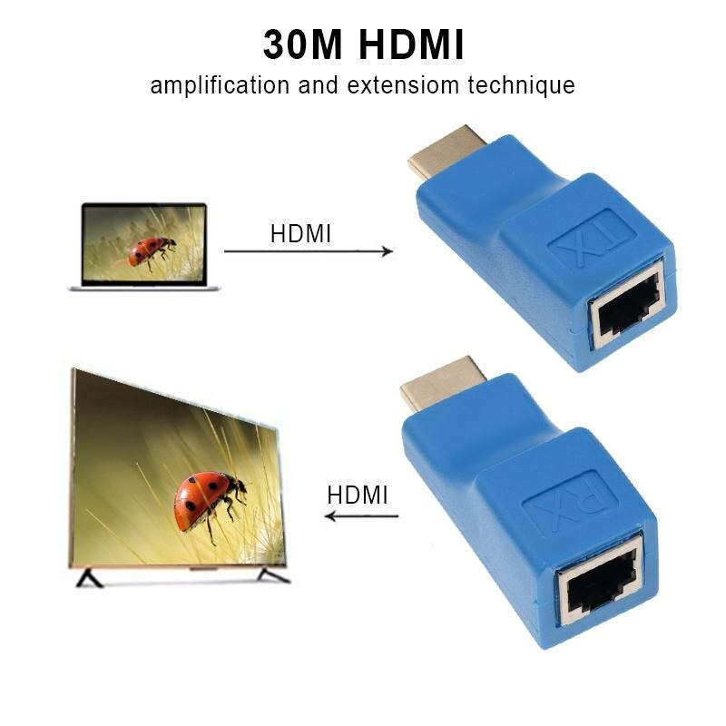 Extender HDMI 30M, 2K*4K CAT 5E/6 - eMAG.ro