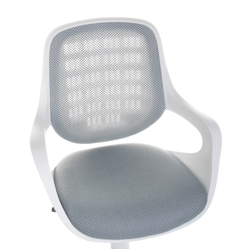 Scaun de birou, BS, INOX/Plastic, 52x47 cm, 14 kg, Gri - eMAG.ro