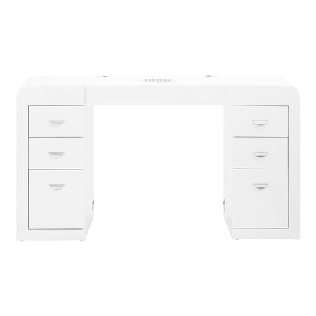 Birou manichiura, Activeshop, MDF, 24W, Alb - eMAG.ro