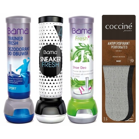 Set 3 x Spray pentru pantofi + Insertii, Bama, Multicolor, 100 ml - eMAG.ro