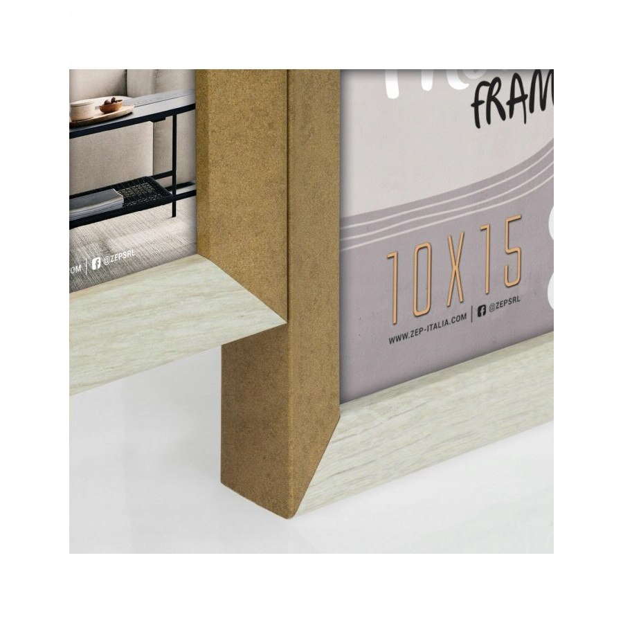 Rama foto, ZEP, 10x15, MDF, Pentru 6 fotografii, Maro - eMAG.ro