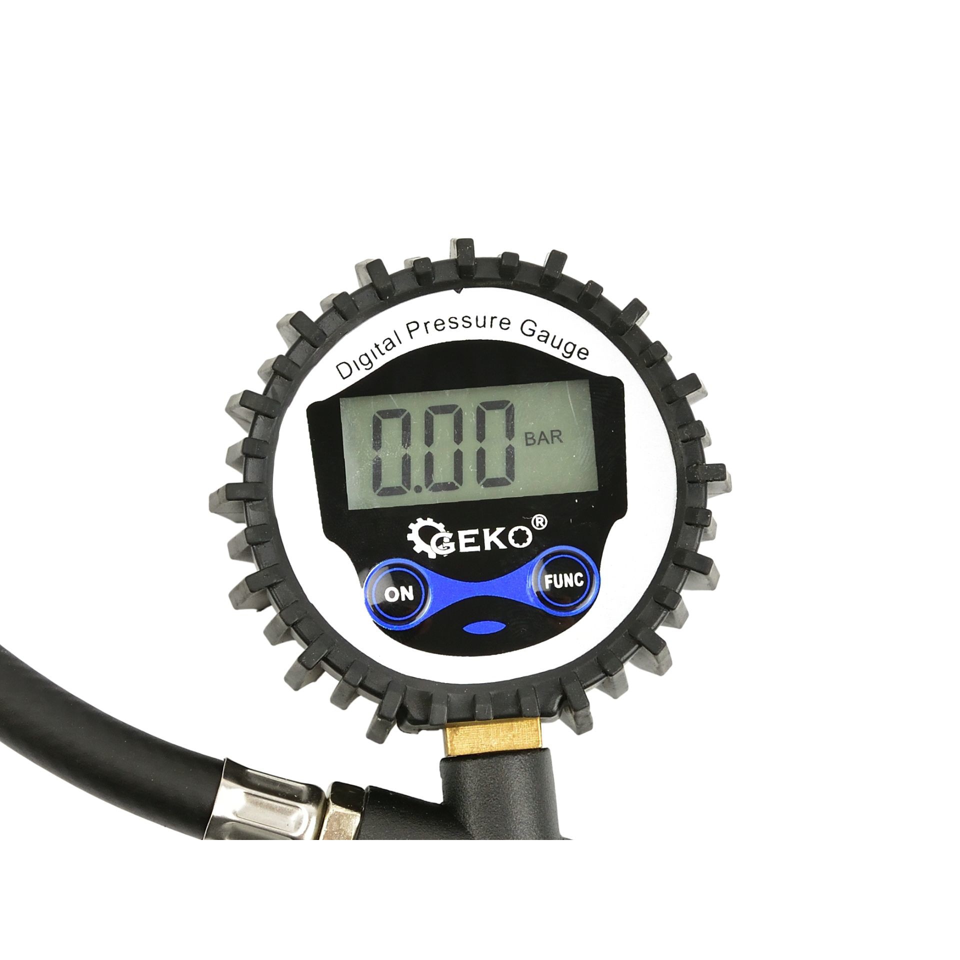 Pistol pentru umflat anvelope cu manometru digital, Geko G03124 - eMAG.ro