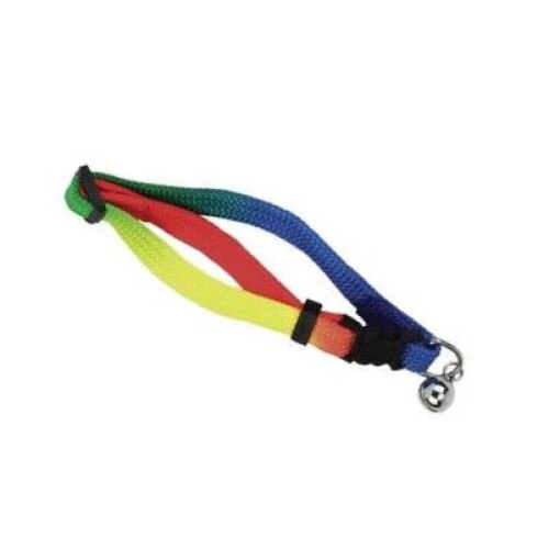 Zgarda pisici, Kerbl, 10 mm, Multicolor - eMAG.ro