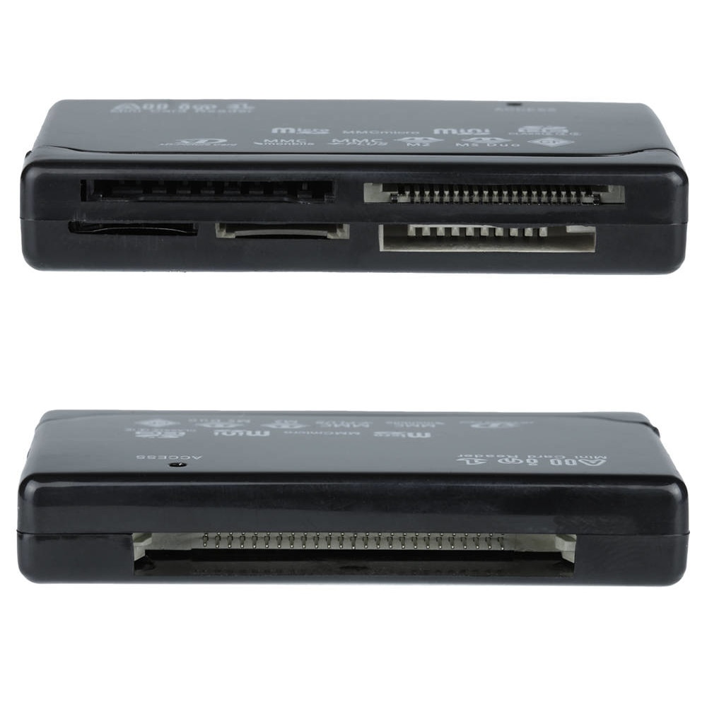 Cititor universal de carduri de memorie, Interlook, USB, Negru - eMAG.ro