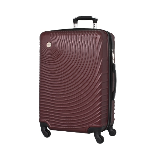 Set valize, Perfect line, ABS, 74/30/47 cm, Extender, Visiniu - eMAG.ro