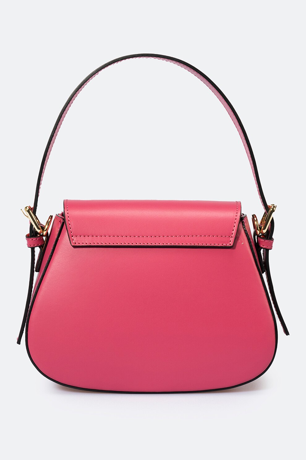 Massimo Castelli, Geanta crossbody de piele, Fucsia - eMAG.ro