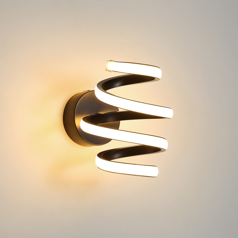 Candelabru modern LED, SENQIU, Aluminiu/Fier, 100x100x25 cm, Cu ...