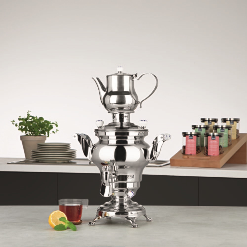 Fierbator electric BEEM, Samovar Odessa+, pentru ceai, cafea si alte ...