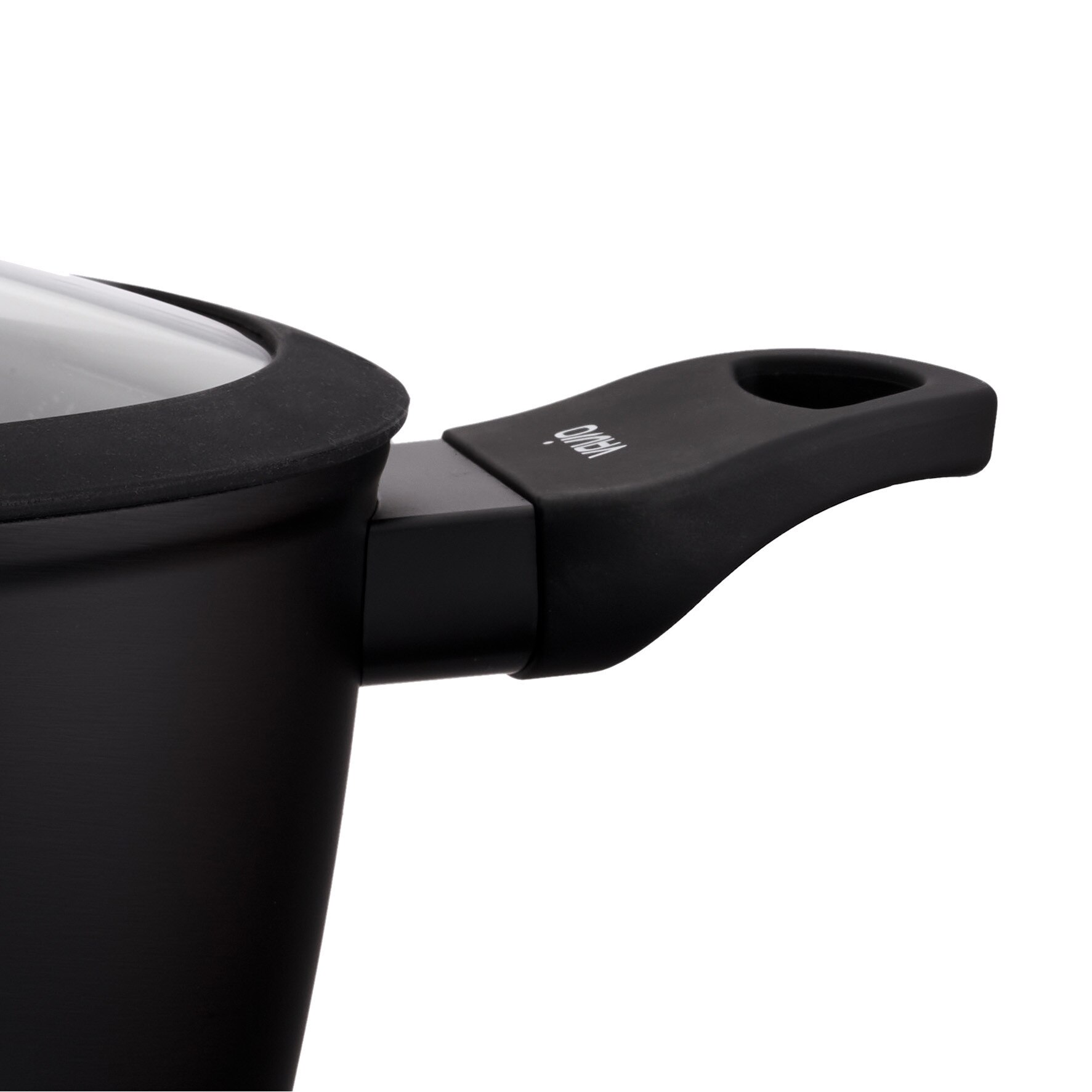 Oala cu capac, Vavio, Aluminiu, 6.7 l, Negru - eMAG.ro