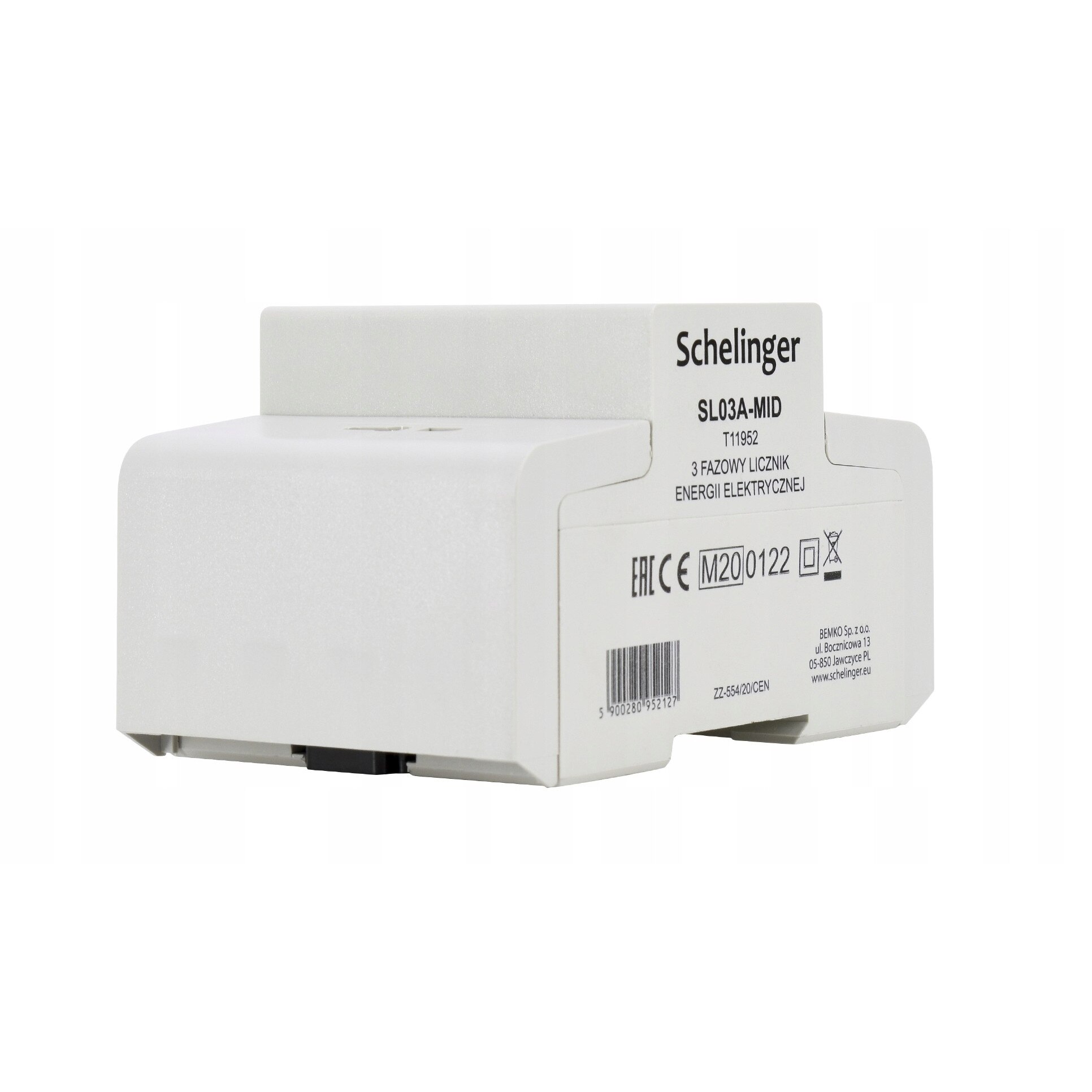 Contor electric digital trifazic Schelinger, Bemko, Alb - eMAG.ro