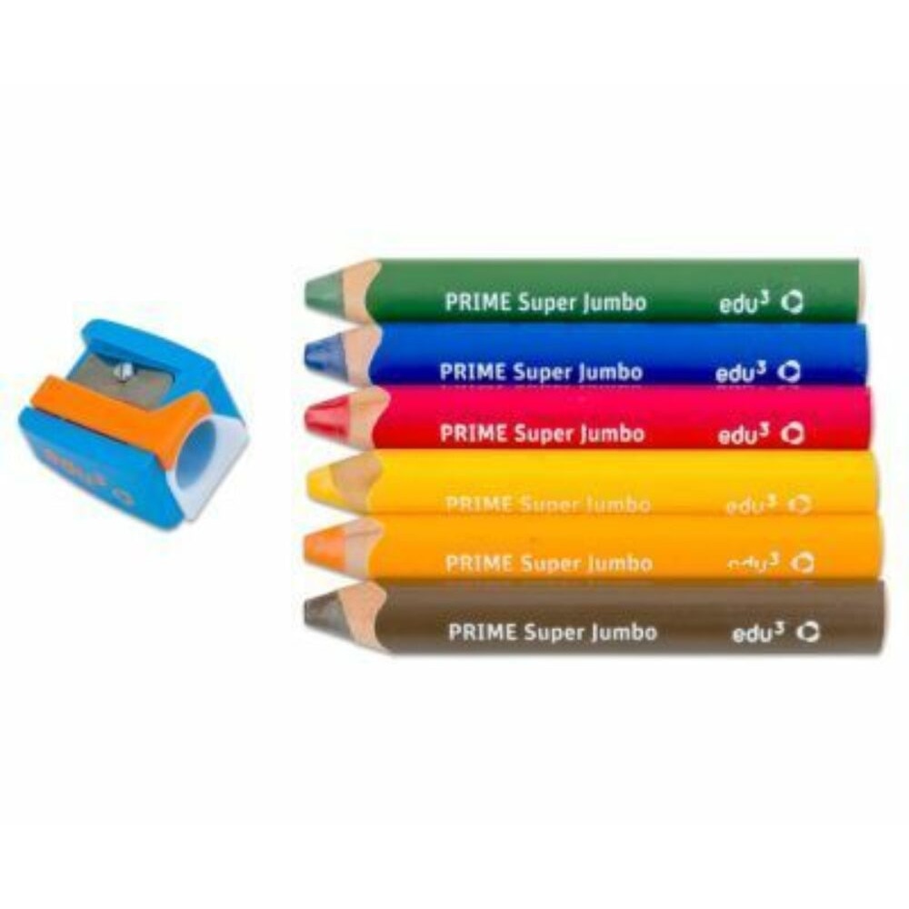 Set de 6 creioane groase JUMBO - eMAG.ro