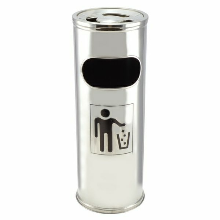 Cos de gunoi inox set 3buc - eMAG.ro