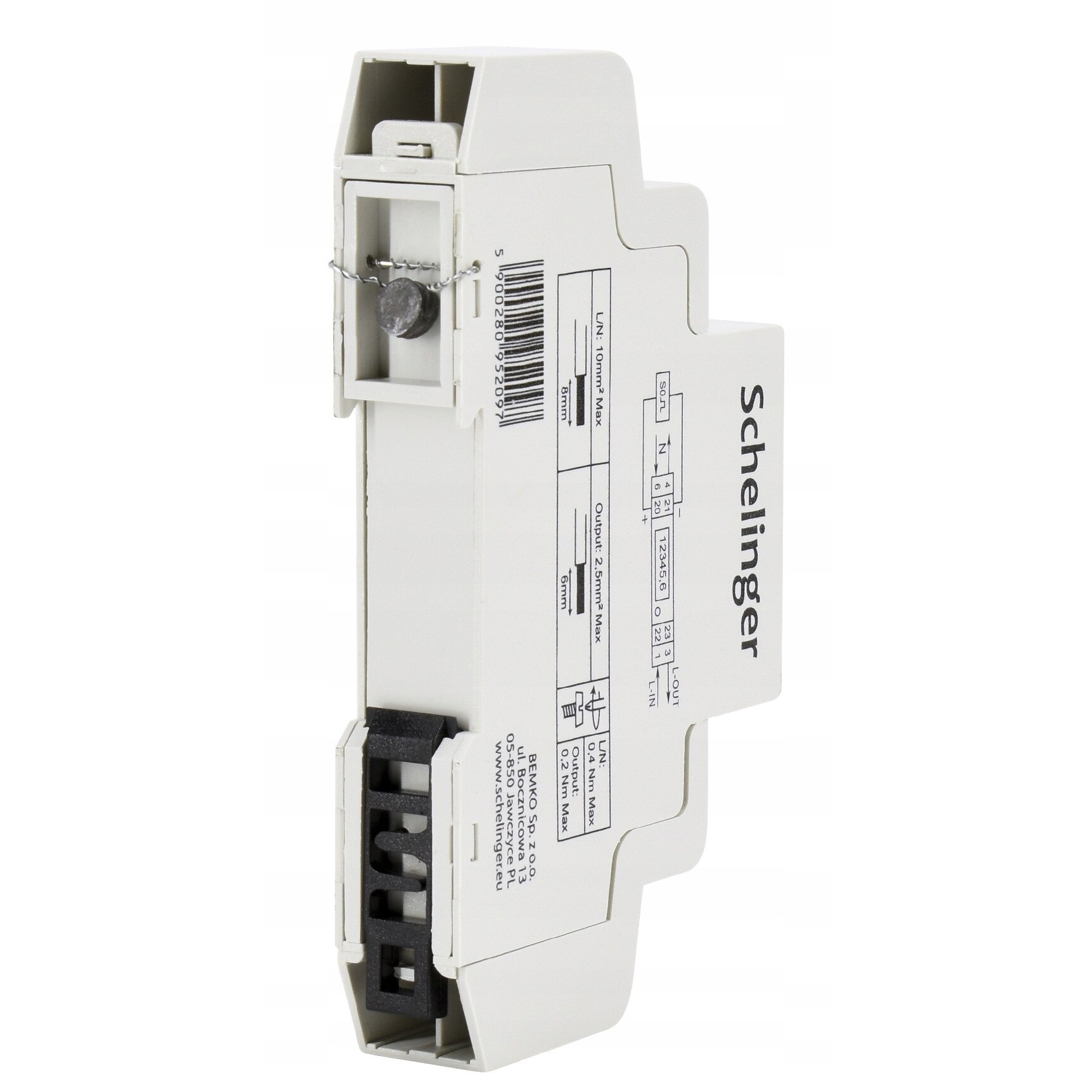 Contor electric monofazat Schelinger, Bemko, 230 V, Alb - eMAG.ro