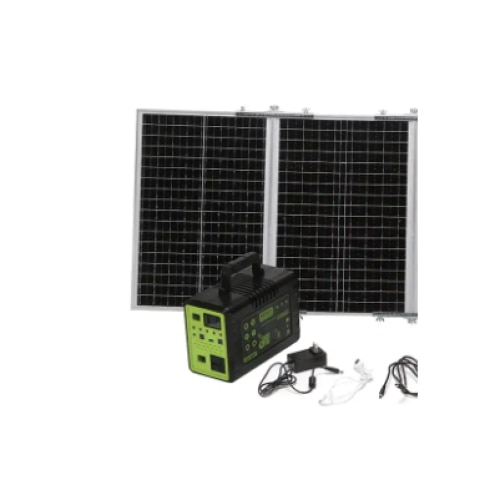 Kit solar GDPLUS GD-8001 de iluminat cu 1 panou solar - eMAG.ro