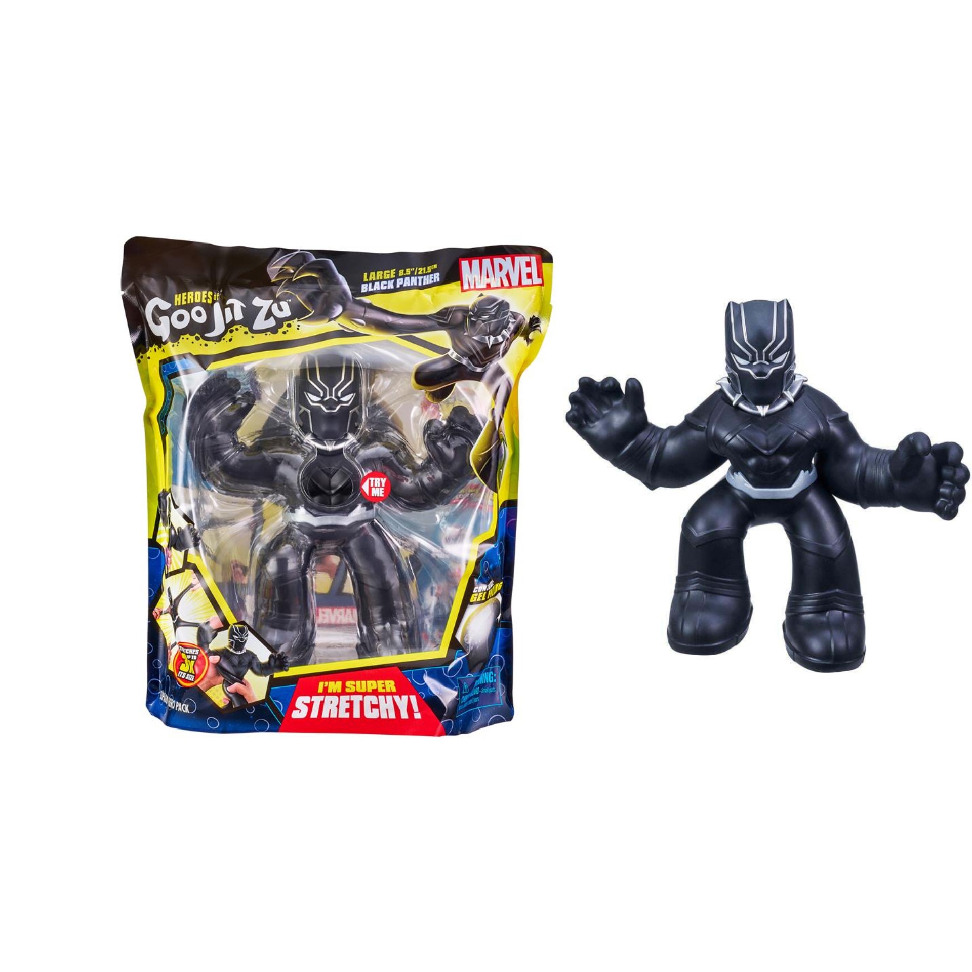 Figurina Moose Goo Jit Zu Supagoo Black Panther 21 cm - eMAG.ro