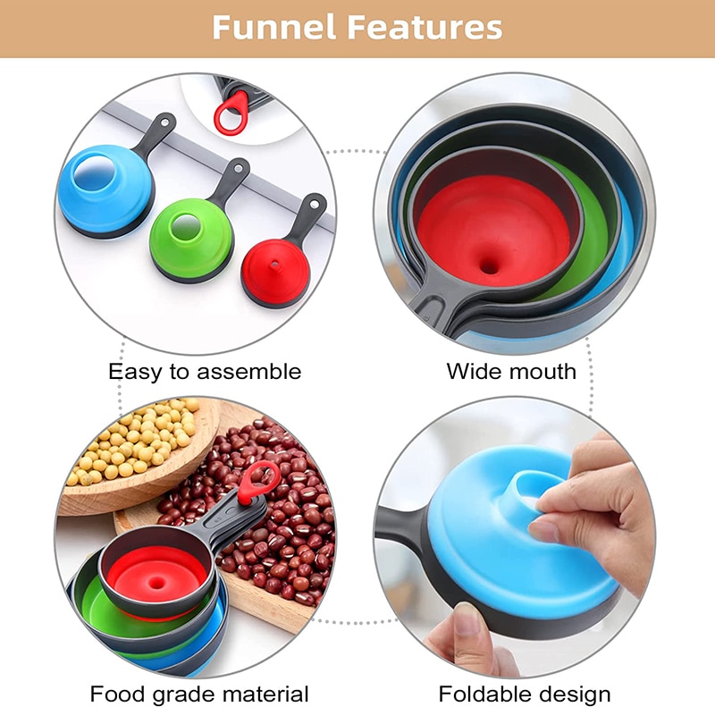 Set 3 x Palnie plastic pentru dulceata, FreeBiz®, Plastic, Multicolor ...