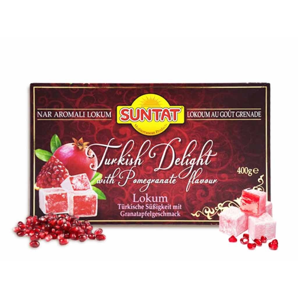 Rahat turcesc, Suntat, Aroma rodie, 400 g - eMAG.ro