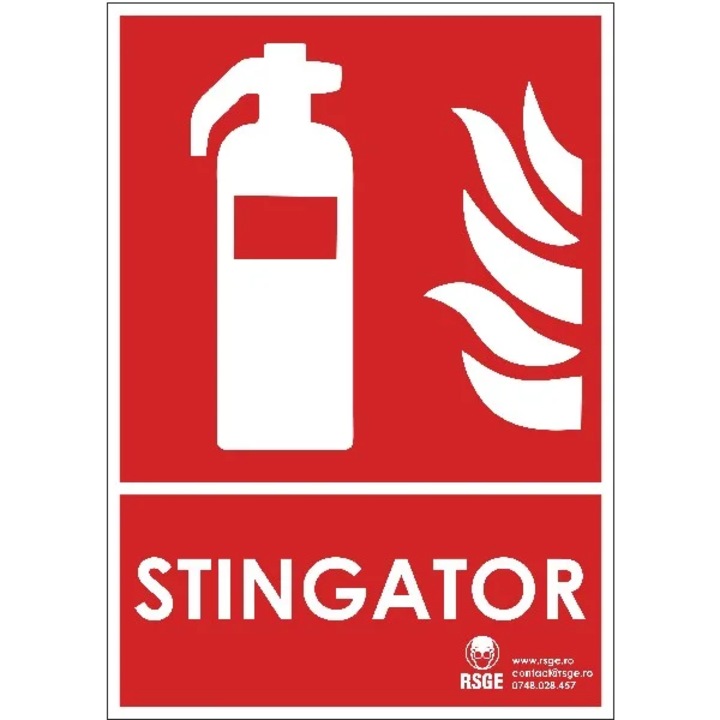 Pachet 4 Stingatoare P6 si 4 Autocolante Stingator - eMAG.ro