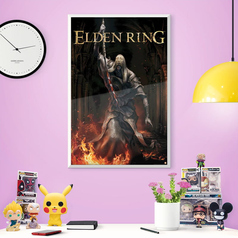 Poster Elden Ring, The Tarnished One, 61x91.5cm, Multicolor - eMAG.ro