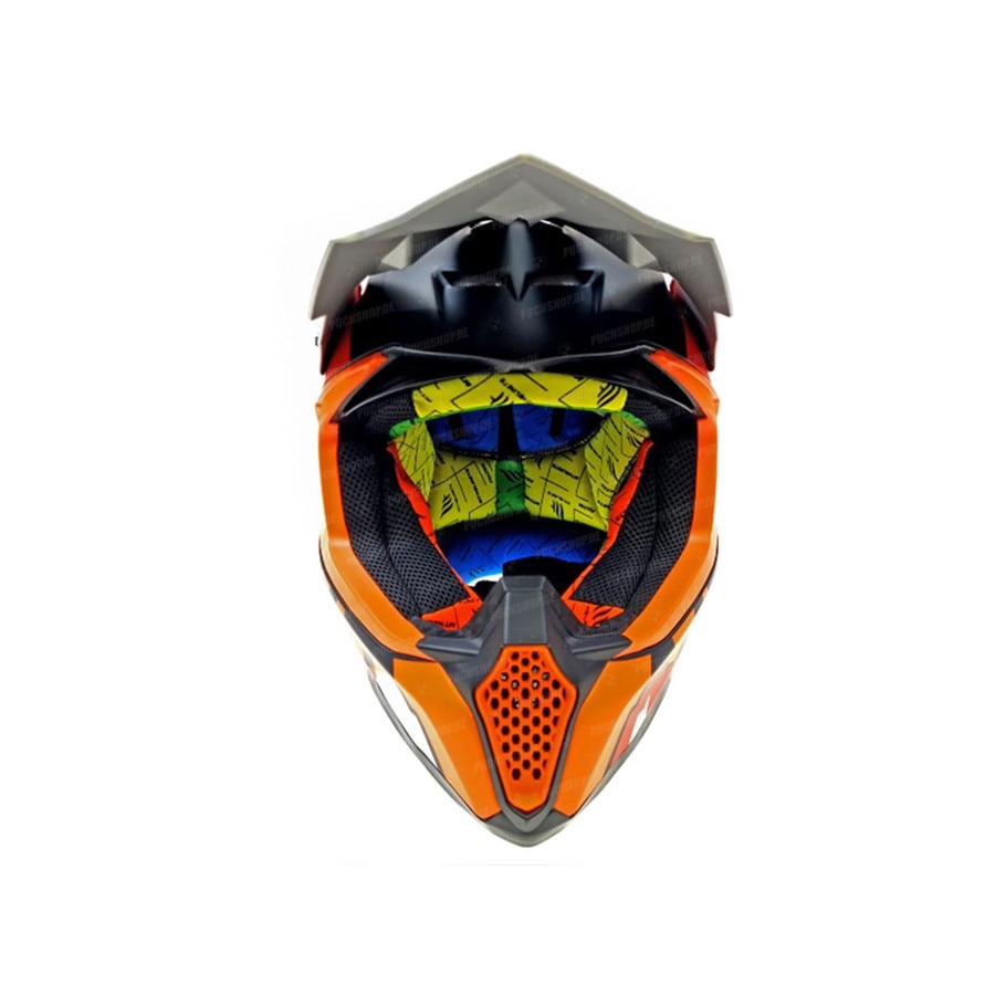 Casca atv, cross, enduro MT Helmets Falcon Arya portocaliu mat, S 55 ...