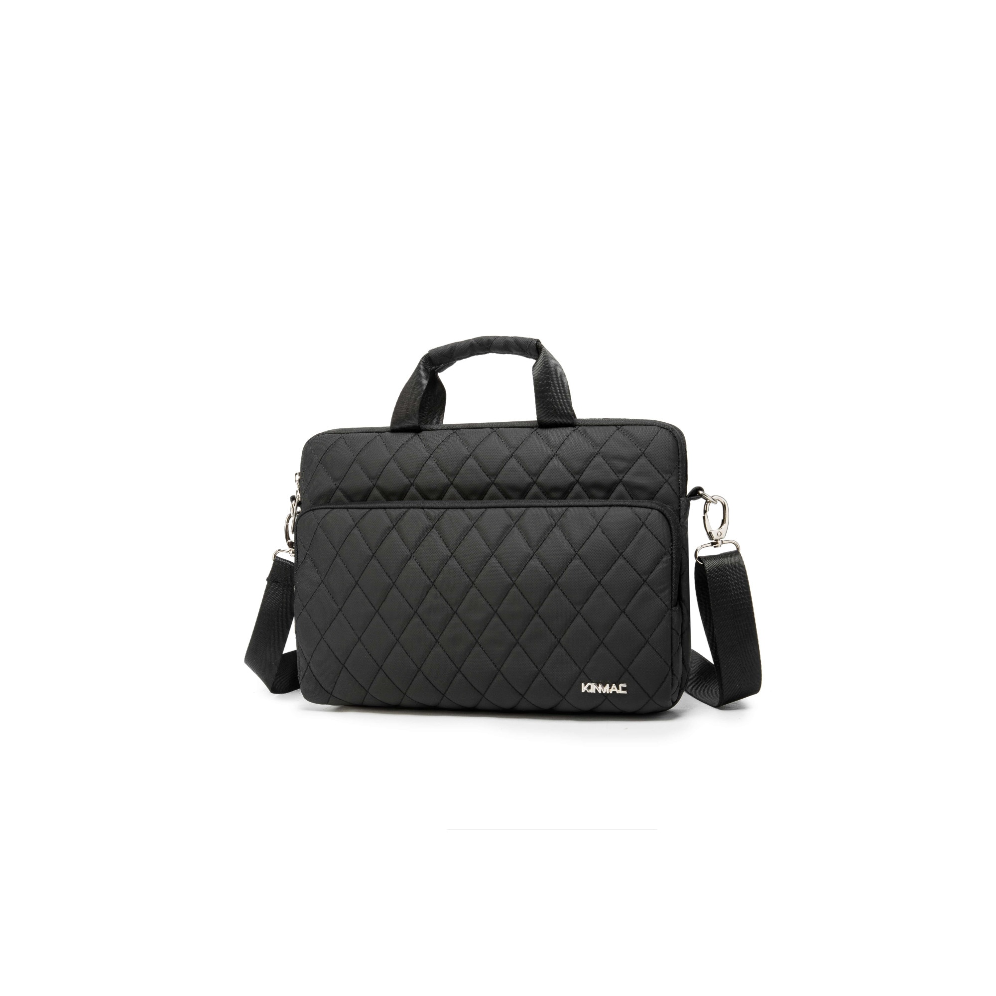 Geanta Laptop Kinmac Black Embroidery, 14" - eMAG.ro