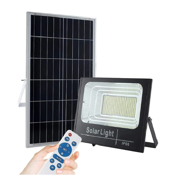 Proiector Solar Jortan 200W, Lampa Incarcare Solara si Panou Solar ...
