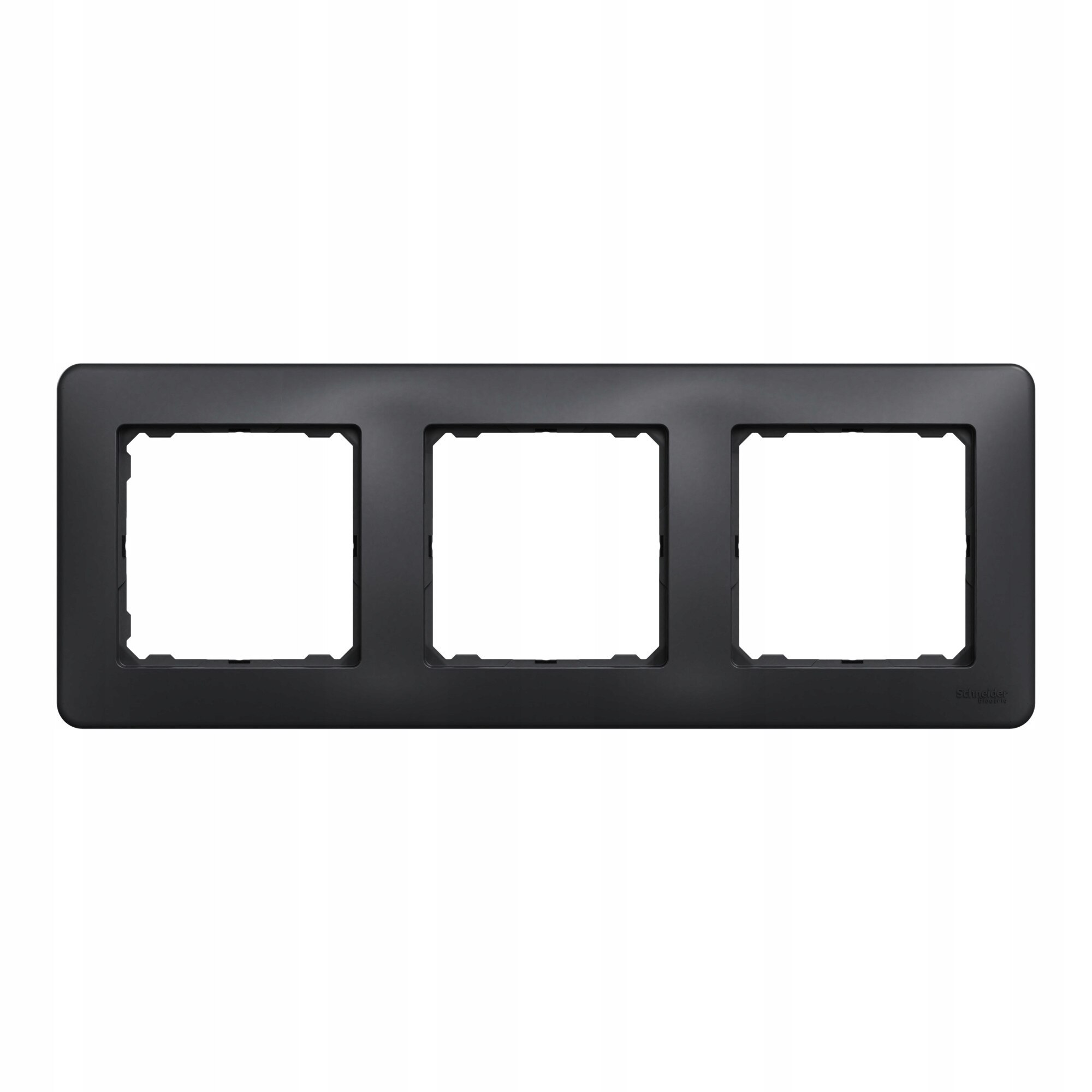 Защитна рамка с три гнезда, Schneider Electric, термопластична, IP20 ...