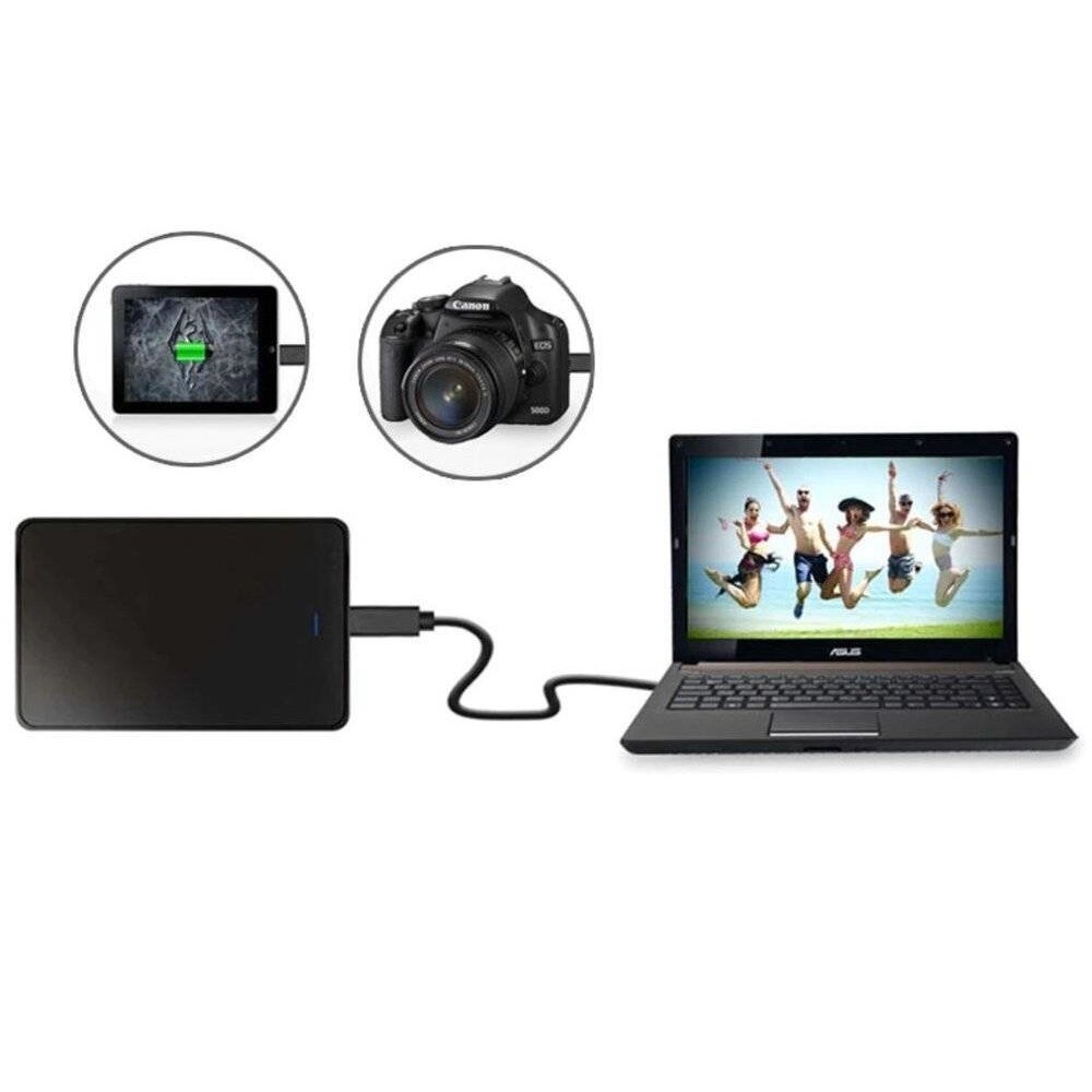 Cablu USB alimentare si transfer date, Interlook, 1 m, Negru - eMAG.ro