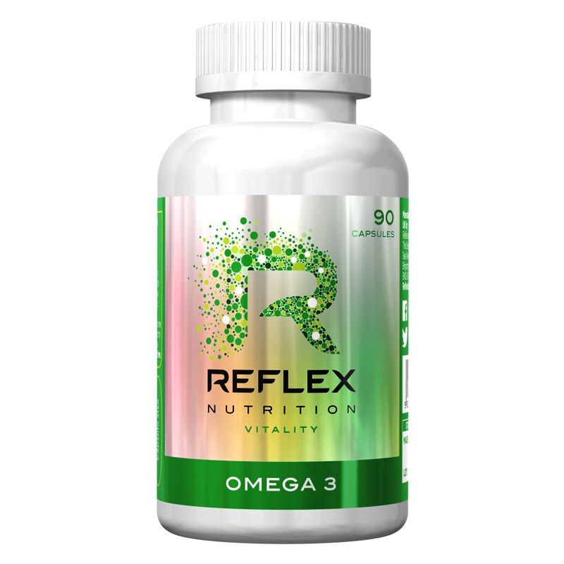 Supliment alimentar cu Omega 3, Reflex, 90 capsule - eMAG.ro