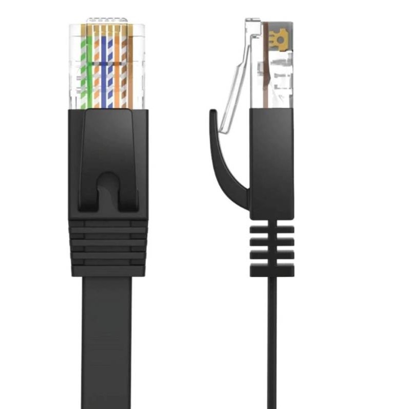 Cablu Ethernet, Intelrook, LAN Cat. 6a, RJ45, 2 m, Negru - eMAG.ro