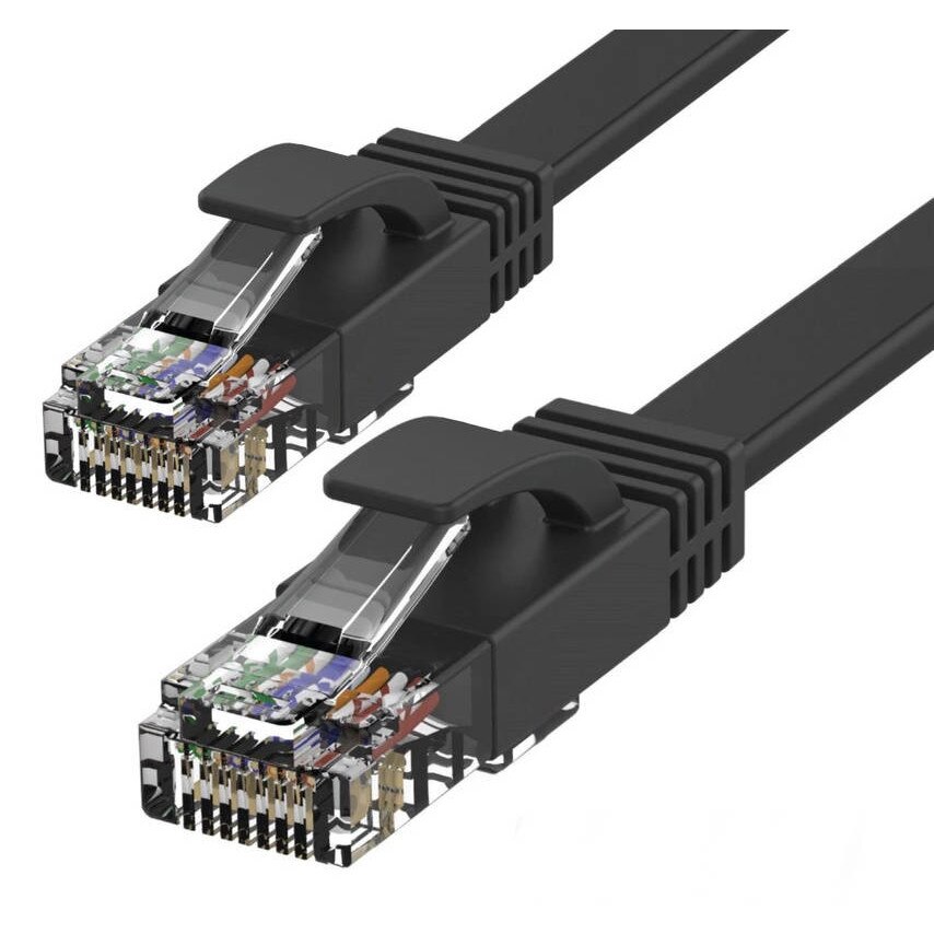 Cablu Ethernet, Intelrook, LAN Cat. 6a, RJ45, 2 m, Negru - eMAG.ro