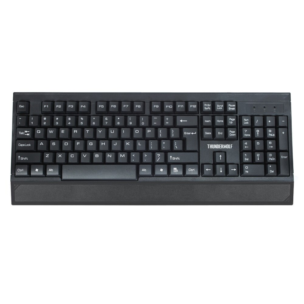 Tastatura numerica cu fir, Interlook, 435x180x25 mm, Negru - eMAG.ro