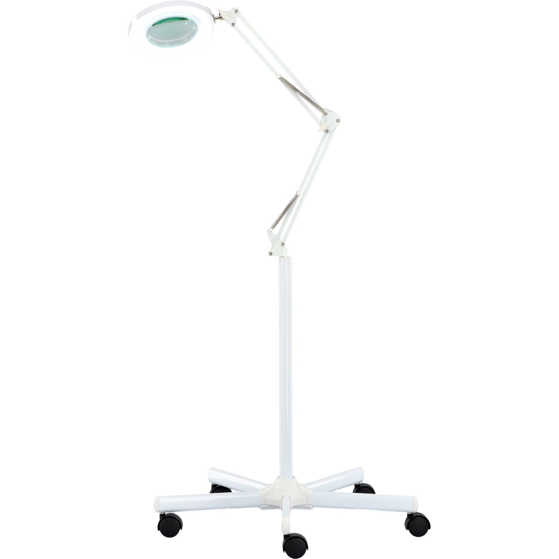 Lupe lámpa, kozmetikai, bőrgyógyászati, állvánnyal Calissimo, fehér ...