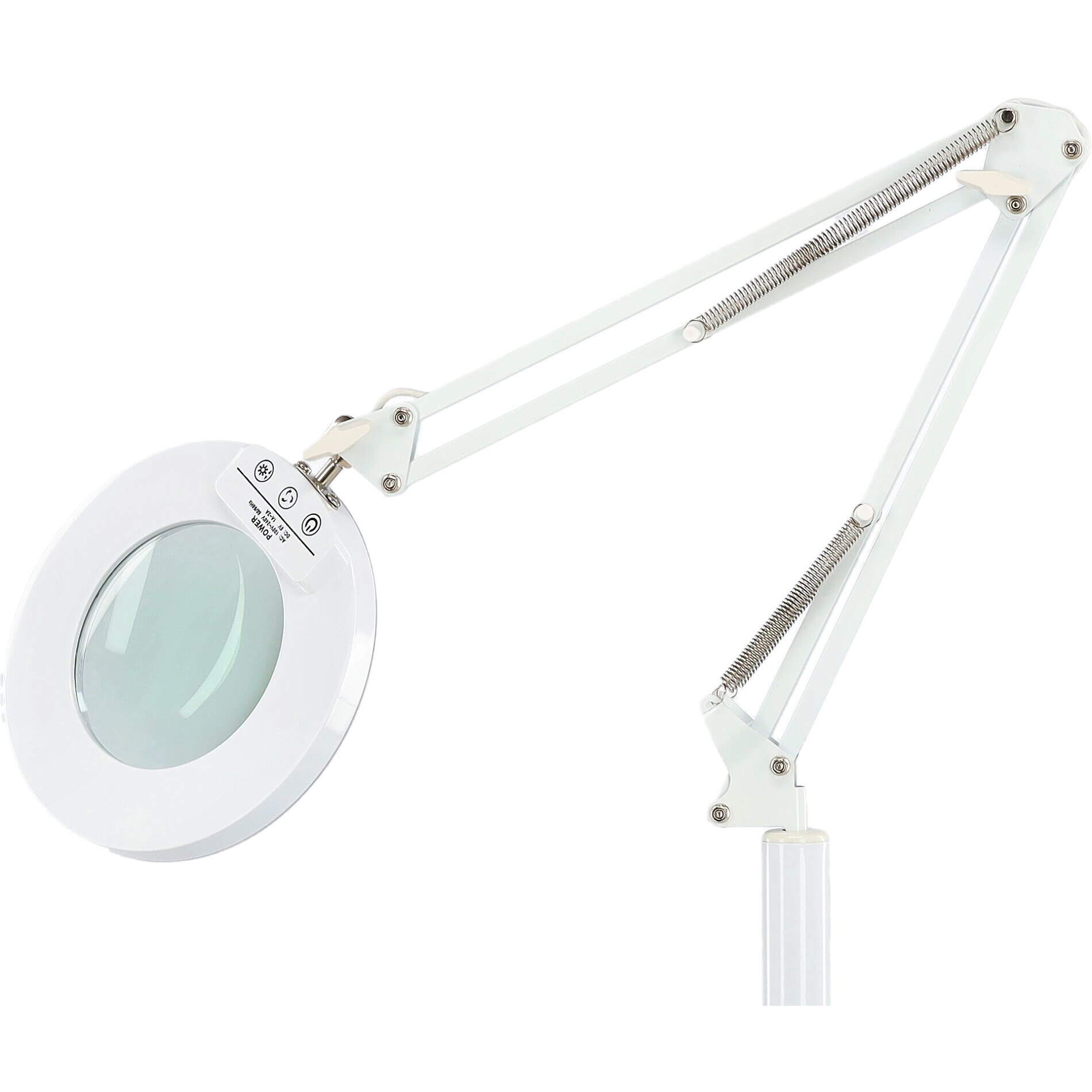 Lupe lámpa, kozmetikai, bőrgyógyászati, állvánnyal Calissimo, fehér ...