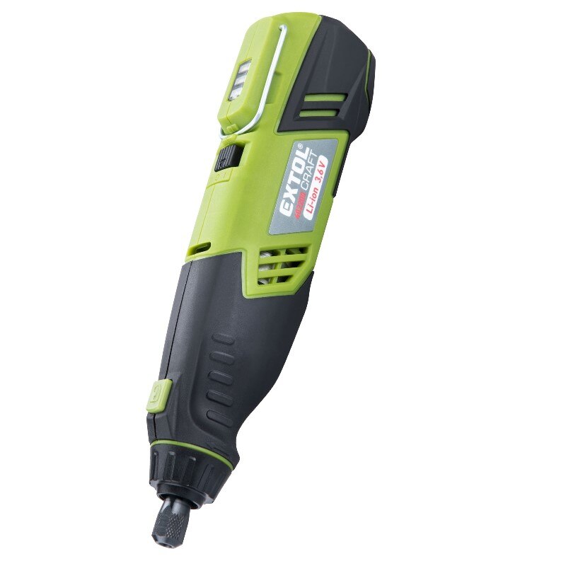 Mini freza electrica, Extol Craft, 3.6V Li-ion, 1300mAh, incarcare USB ...