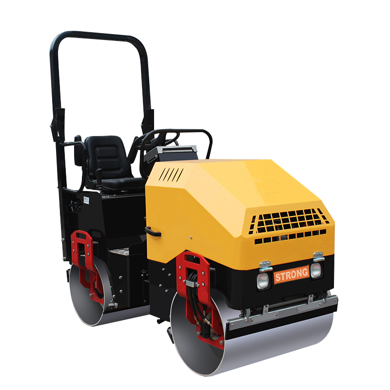 Cilindru compactor tandem Strong 1500kg, latime tambur 900mm, motor ...