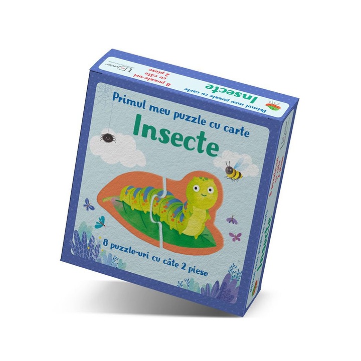 Primul meu puzzle cu carte, Insecte, Usborne Books - eMAG.ro