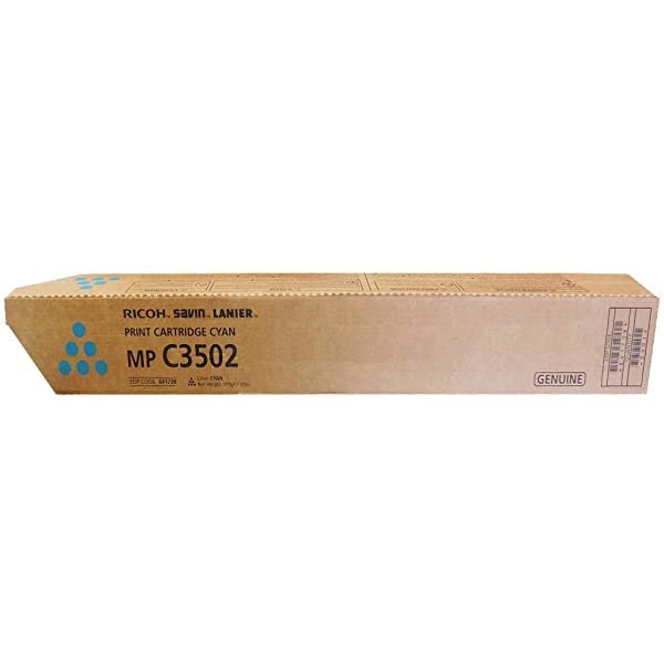 Cartus Toner RICOH MP C3502, Cyan, 18000 pagini, RICOH MP C3002, MP ...