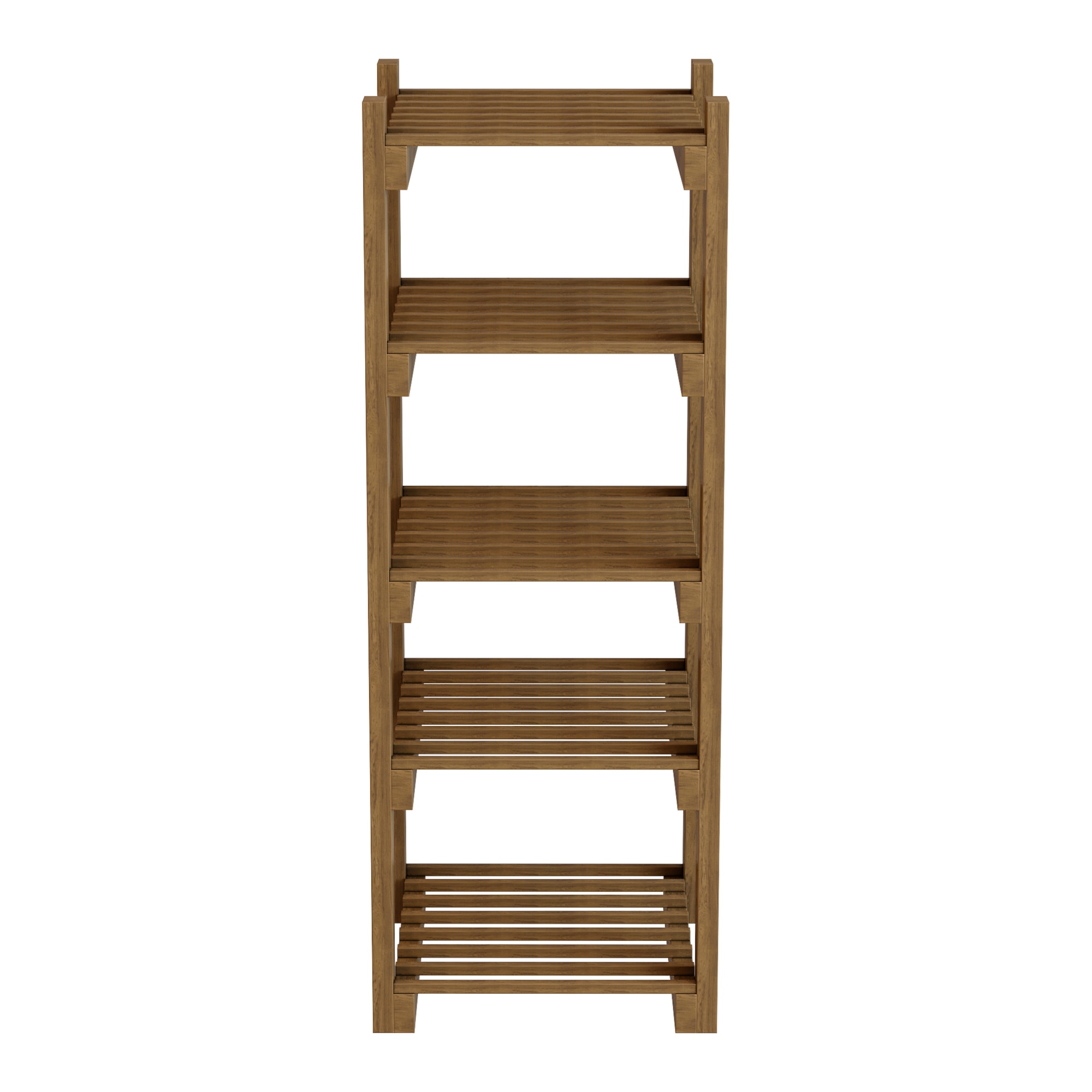 Raft baie, en.casa, Tollose, 90 x 30 x 29,5 cm, lemn, culoarea lemnului ...