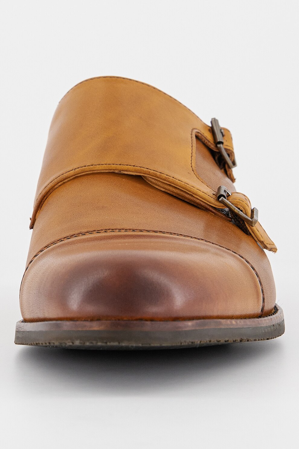 Clarks, Кожени обувки Craft Arlo, Коняк кафяв, 10.5 - eMAG.bg