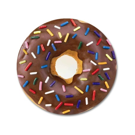 Mousepad Gogoasa, maro, 20 x 20 cm, Creative Rey® - eMAG.ro