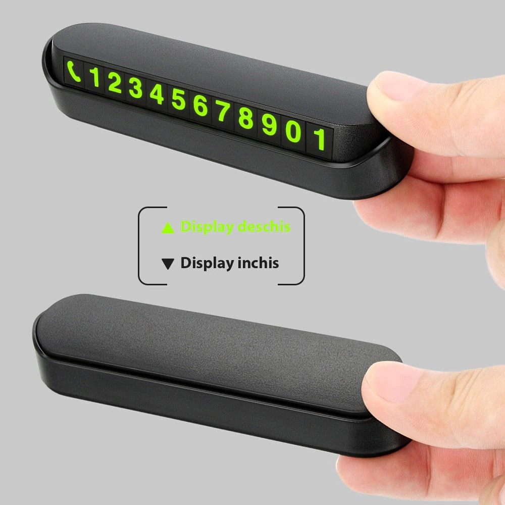 Suport numar telefon Flippy, afisaj parcare numar telefon/parcare ...