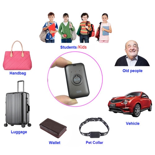 Mini GPS tracker iUni G06 cu Microfon Spion GSM, SOS, Localizare si ...