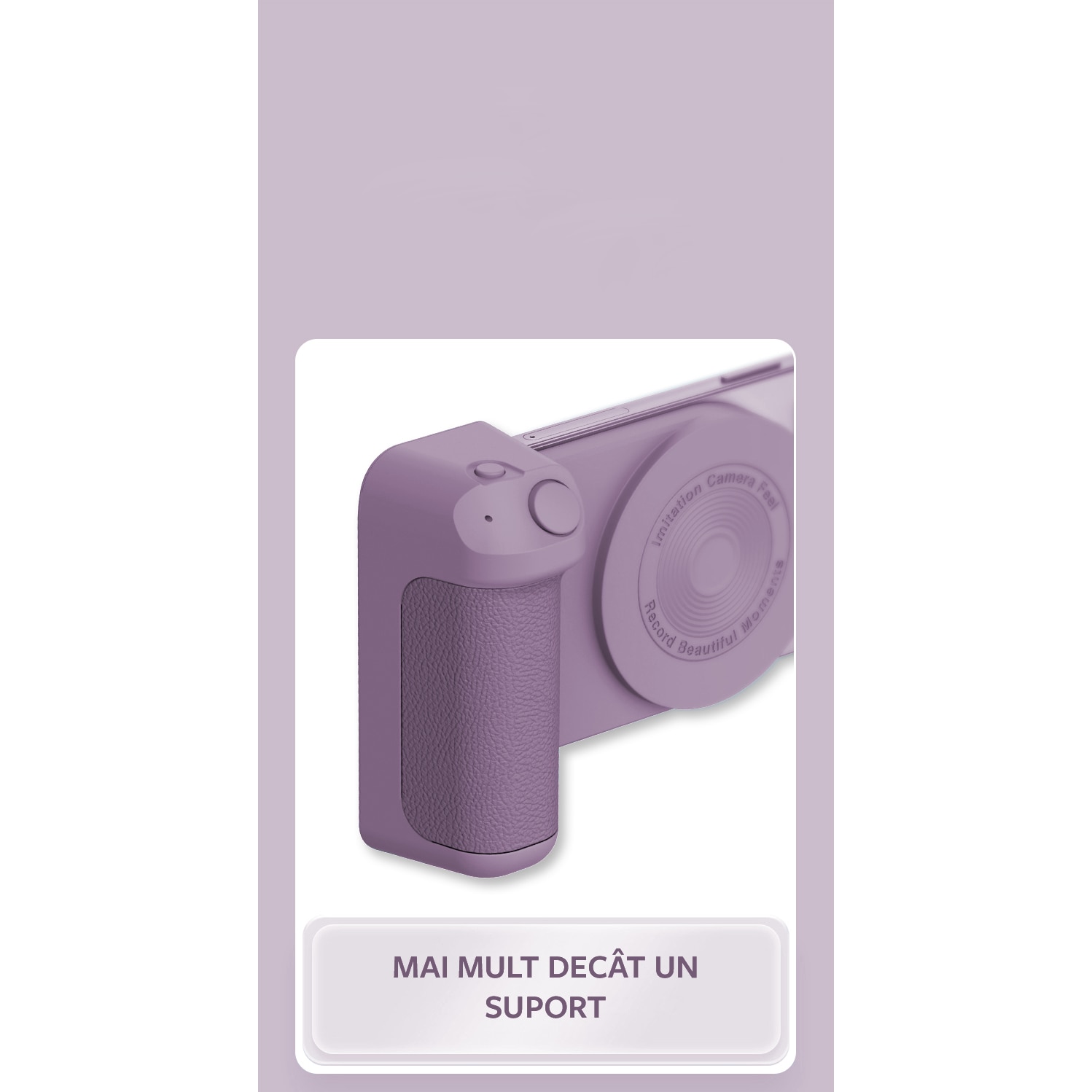 Suport magnetic inteligent pentru telefon PERFORMTECH ®, camgrip, cu ...