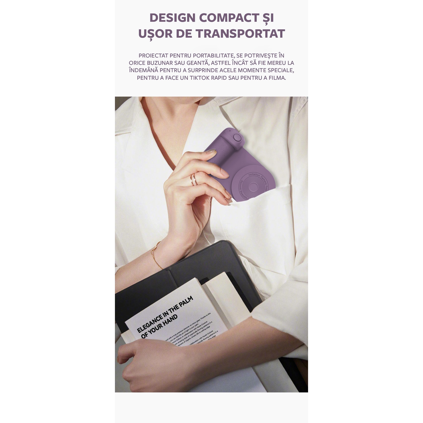 Suport magnetic inteligent pentru telefon PERFORMTECH ®, camgrip, cu ...